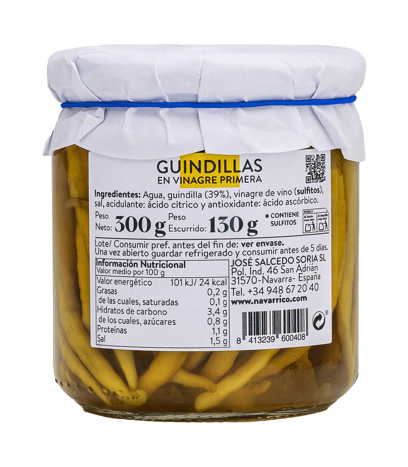 Guindillas en Vinagre - El Navarrico